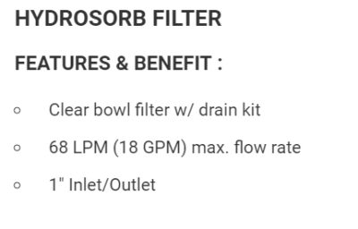 Jual Fill Rite HYDROSORB FILTER | CV. ANEKA ALAT TEKNIK